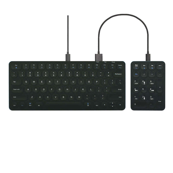 Ergoapt Dual Combo - Small Keyboard and Keypad Combination - Stretch Now
